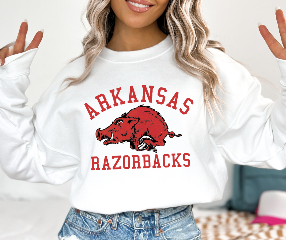 Arkansas Razorbacks DTF Transfer – Restless Heart Inspirations