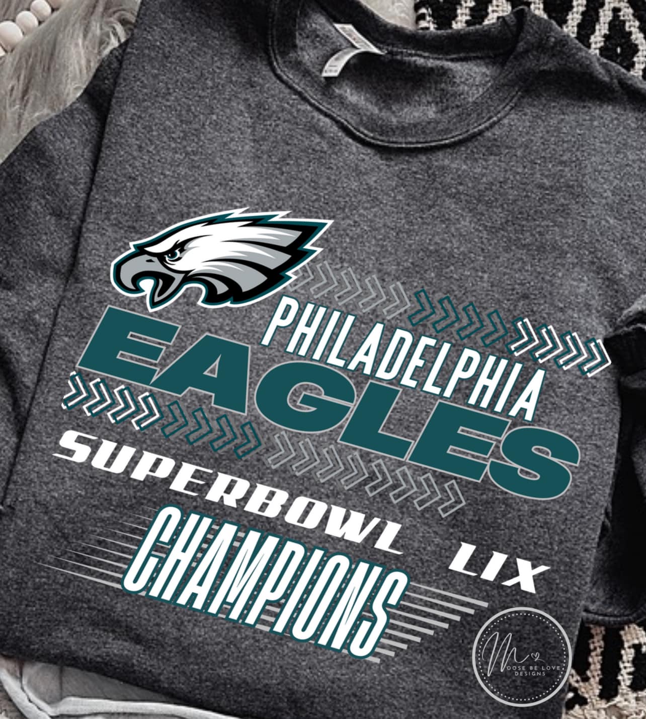 Philly Eagles SB LIX Champions Arrows 02968 – Restless Heart Inspirations