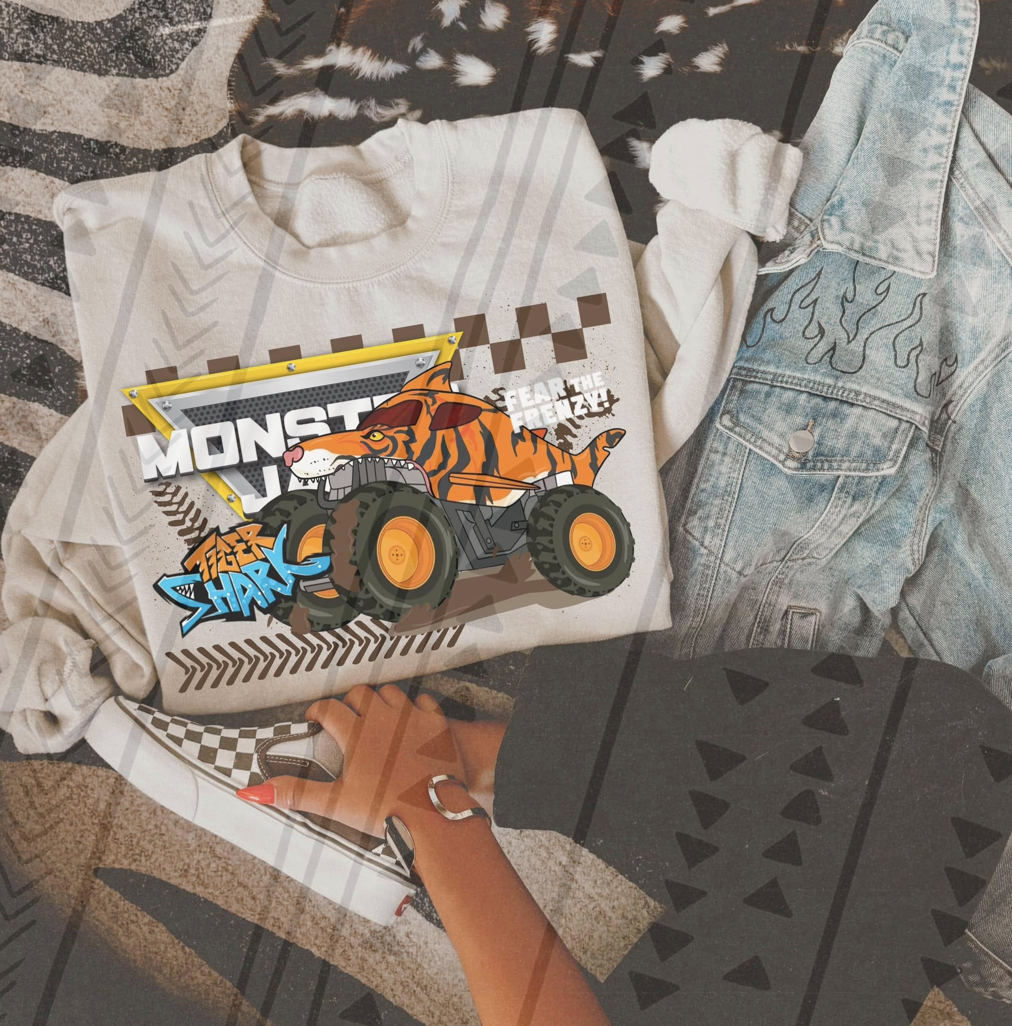 Monster Jam Tiger Shark – Restless Heart Inspirations