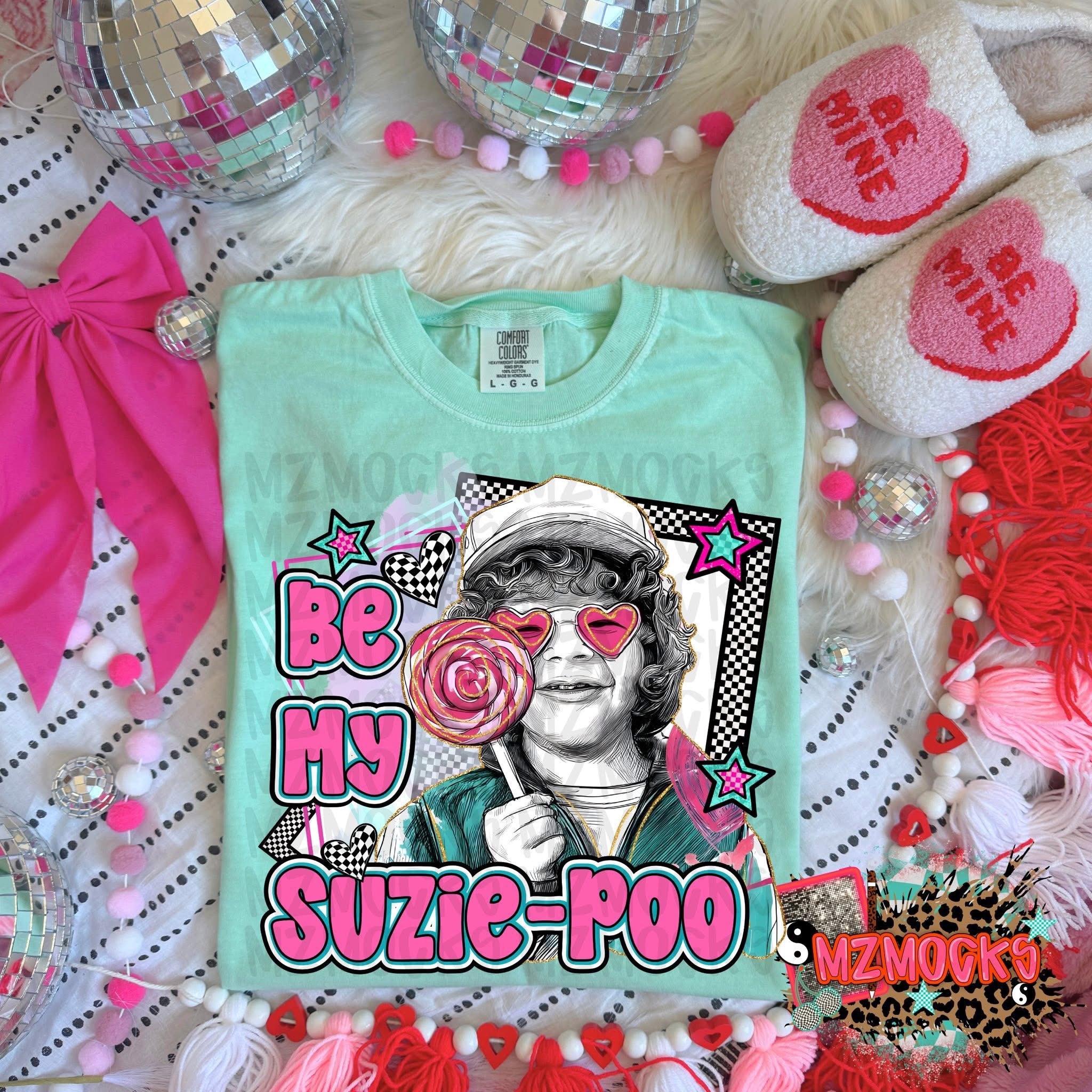 Be My Suzie Poo Dustin Valentine Stranger Things 07530 – Restless Heart ...