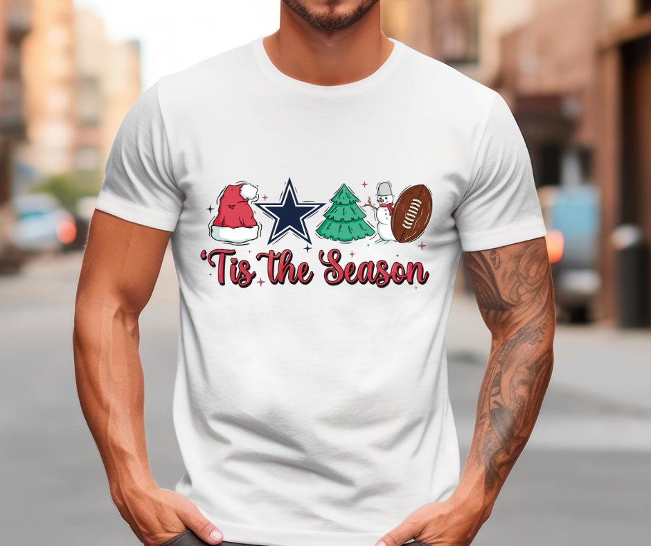 Tis the Season Dallas Cowboys DTF Transfer 05789 – Restless Heart ...