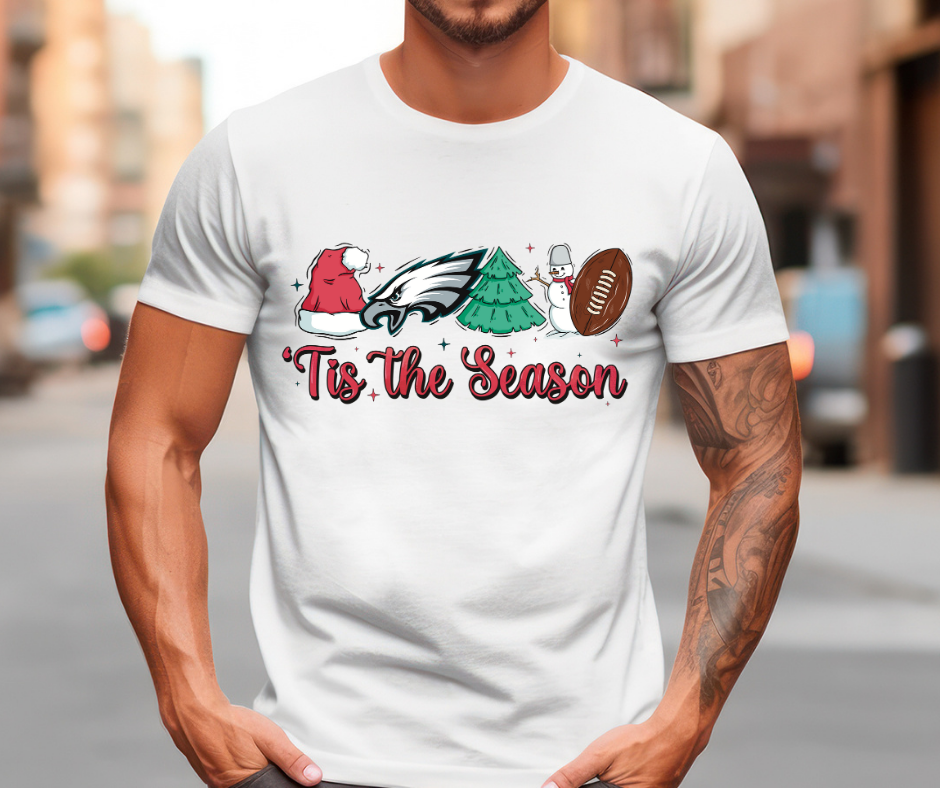 Tis the Season Philadelphia Eagles DTF Transfer 05788 – Restless Heart ...