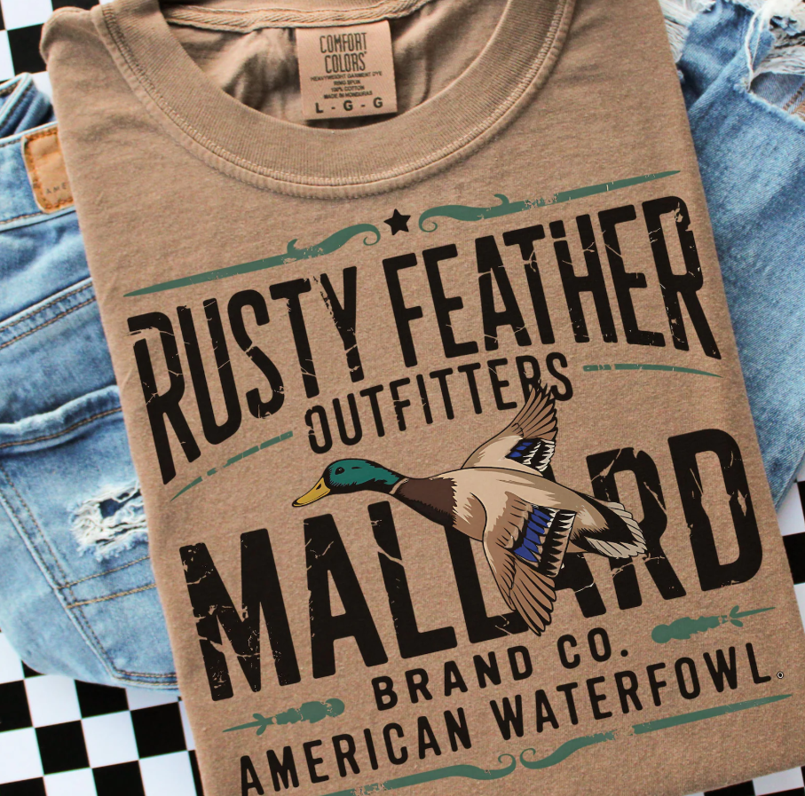 Rusty Feather Outfitters Mallard Duck 07338 – Restless Heart Inspirations