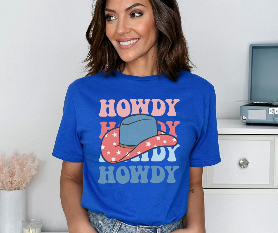 Patriotic Howdy DTF Transfer – Restless Heart Inspirations