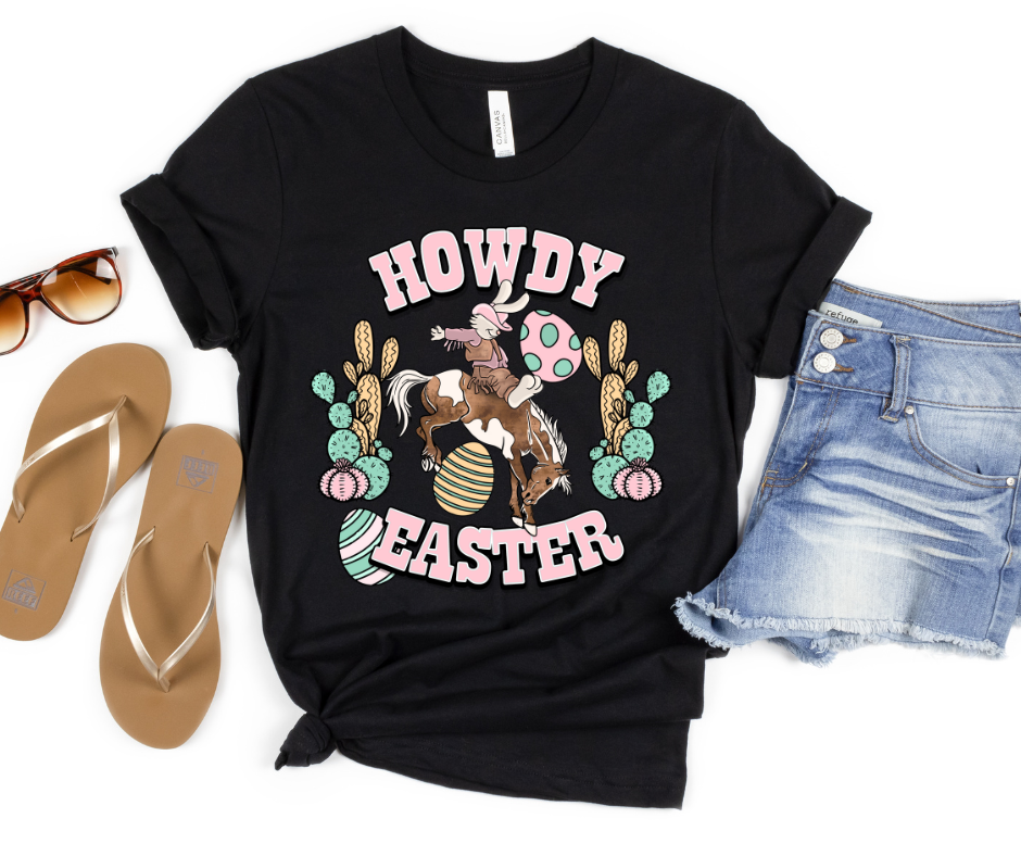Howdy Easter DTF Transfer – Restless Heart Inspirations