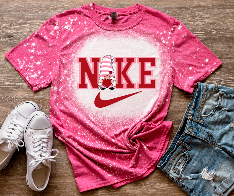 Red Nike Gnome DTF Transfer – Restless Heart Inspirations