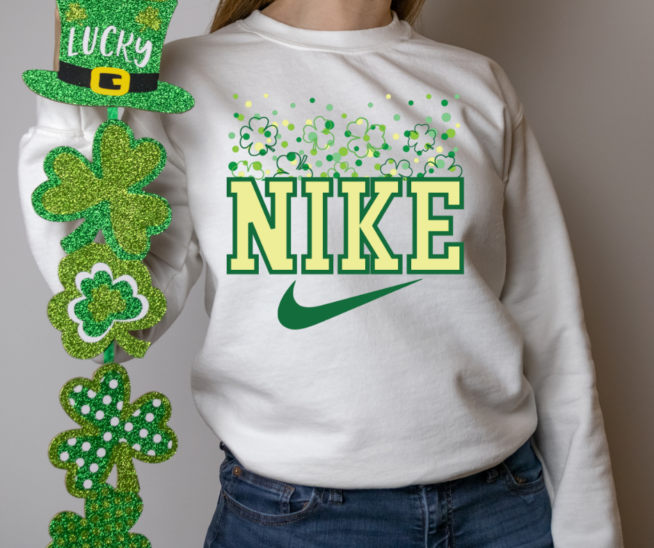 Nike Four Leaf Clovers DTF Transfer 06512 – Restless Heart Inspirations