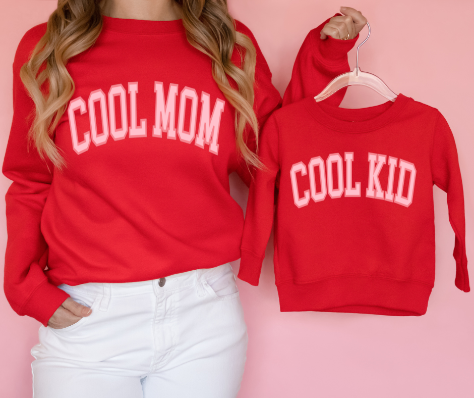 Cool Mom Cool Kid DTF Transfer – Restless Heart Inspirations